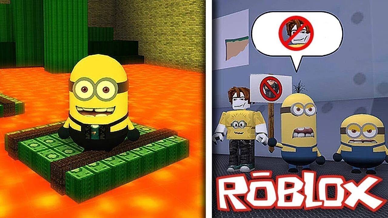 МИНЬОНЫ РОБЛАКС.......====