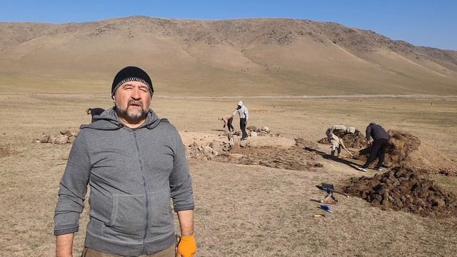 Работа Чуйской кыргызско-российской археологической экспедиции @Большой Алтай