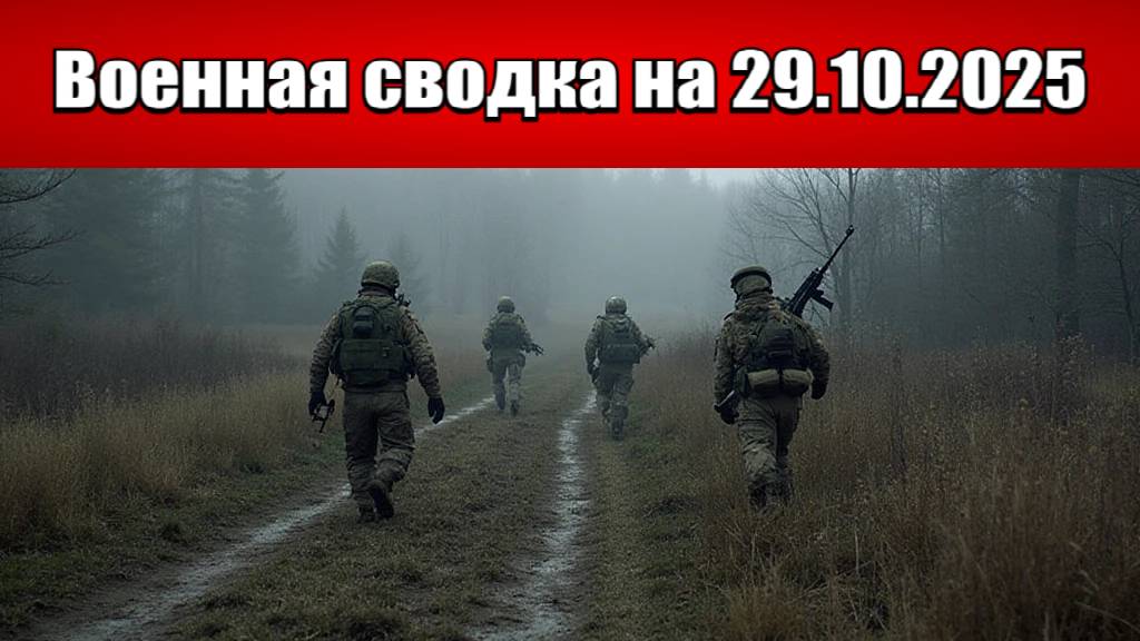«Российская армия замкнула кольцо - Красноармейск, Димитров, Купянск!»: Военная сводка на 29.10.2025