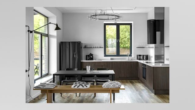 Обзор дома Порту 240 м2 - 2 этажа, панорамное остекление, теплые полы, гардеробные комнаты