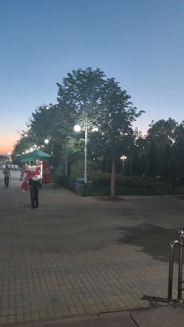 Вечерний Душанбе. Центр