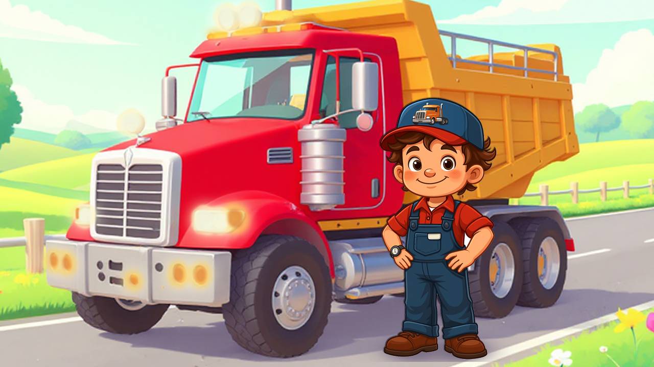 Машинка Грузовик - Мультики про машинки - Новый сборник мультиков для детей