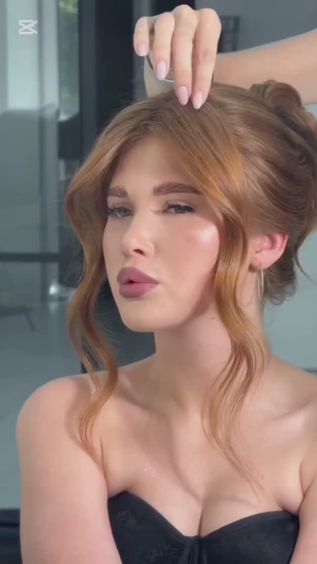 Тот самый пучок из Pinterest #прическа #укладка #волосы #пучок