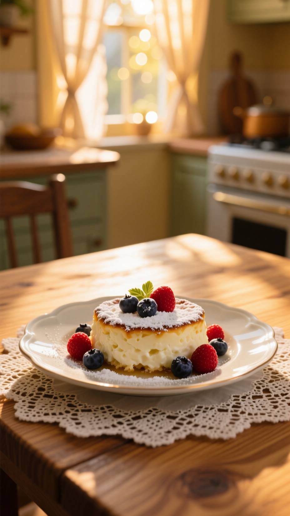 Песенка рецепт - творожно-ягодная запеканка