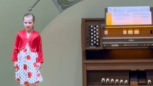 К. Гурлит- "В саду" (Надежда ВЛАСИНА, орган)