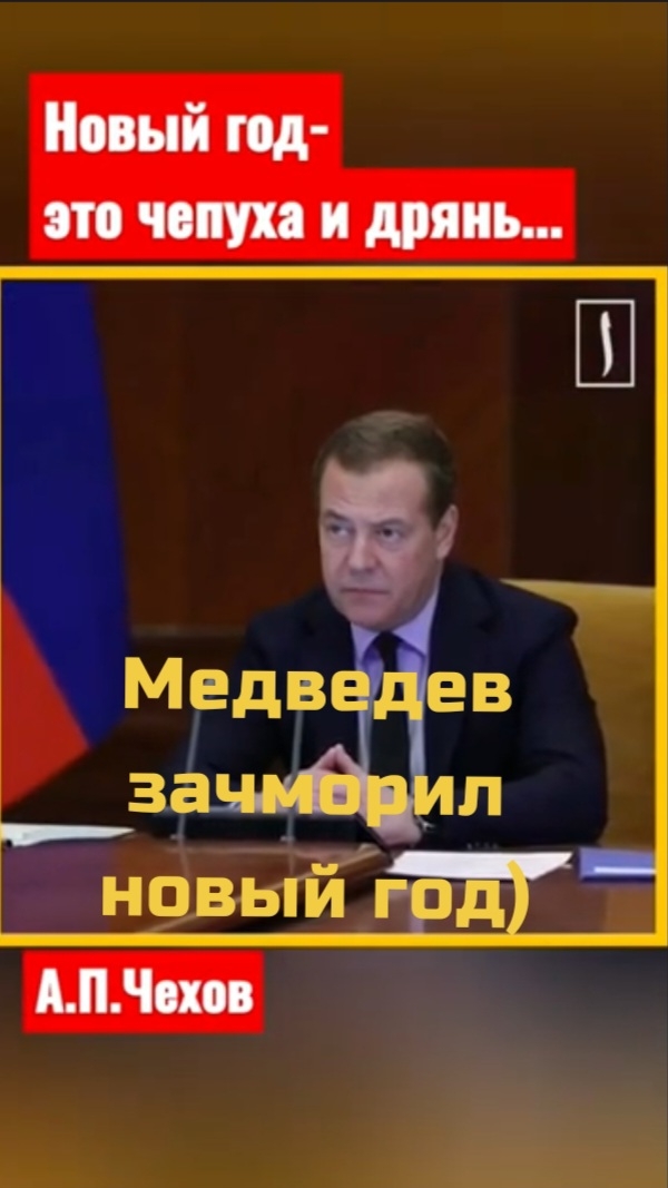 Медведев о новом годе)