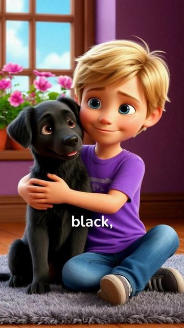 The bear is white...