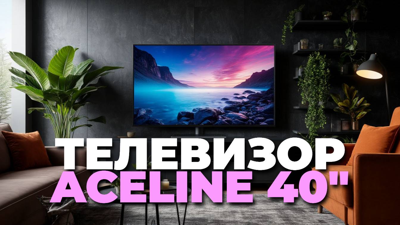 Aceline 40FEN2 — обзор качества изображения, звука и функций телевизора