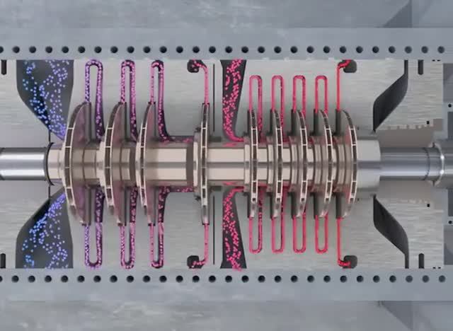 Многоступенчатый центробежный компрессор