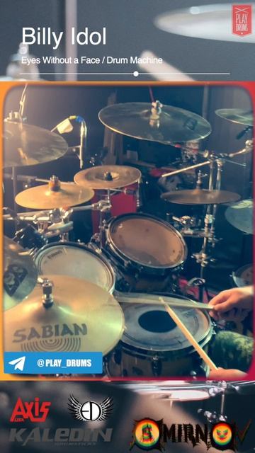Billy Idol - Eyes Without Face - Drum Machine | Александр Смирнов #drumbeat #drumcover