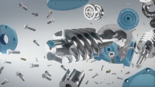 Винтовой компрессор GEA Grasso  усовершенствованный, энергоэффективный, надежный.