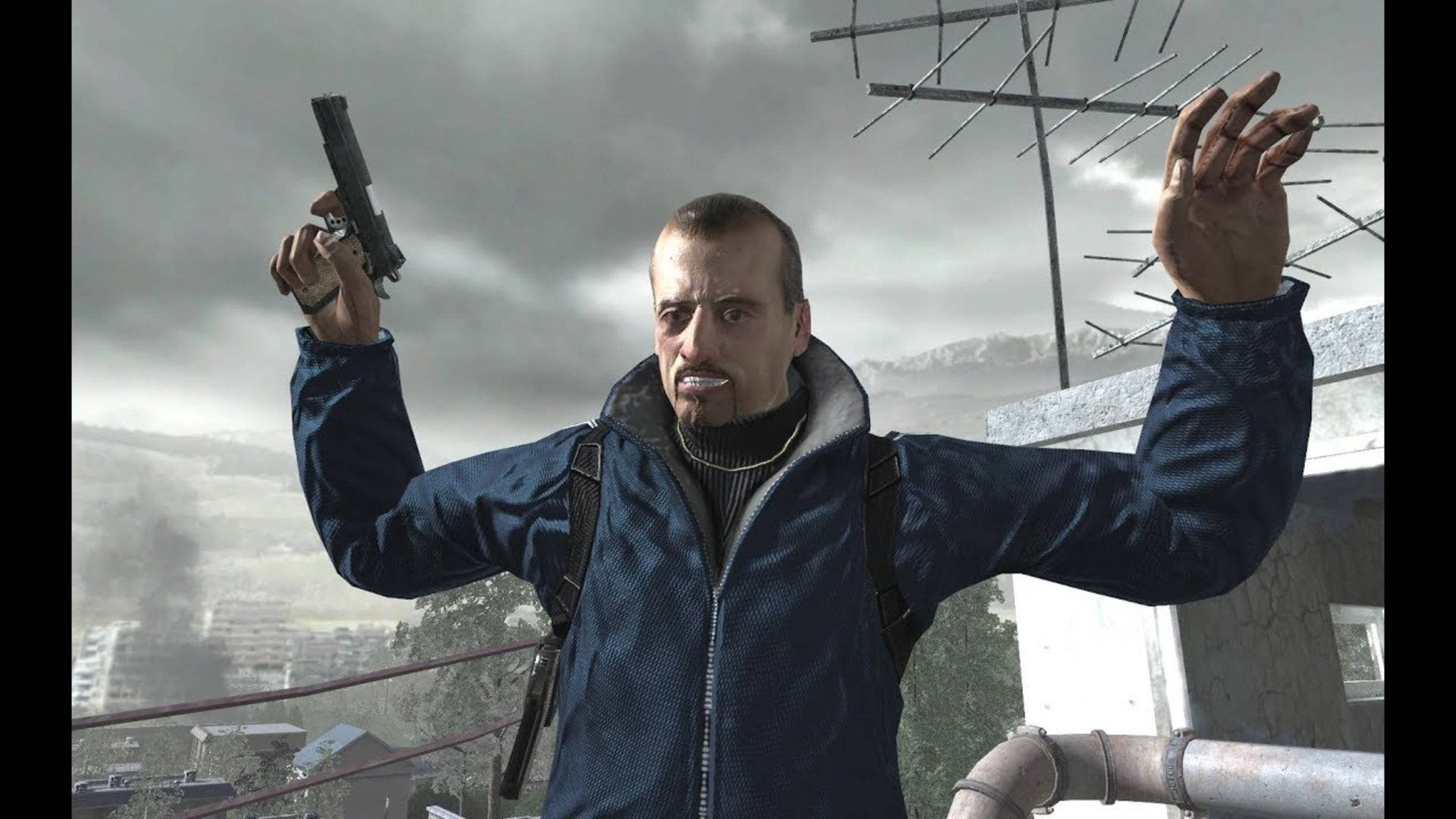 прохождение CALL OF DUTY 4 modern  warfaere погоня