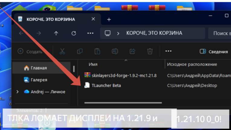 ТЛКА 1.21.9/1.21.10 ЛОМАЕТ ДИСПЛЕЙ | Minecraft 1.21.10 and 1.21.9 with TL Skins Supported