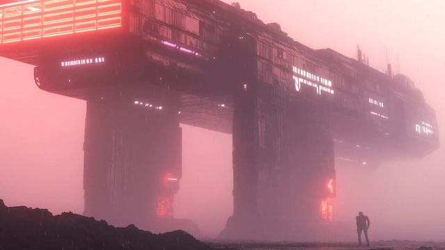 INTERSTELLAR VEIL ⧸⧸ 1 Hour Ambient Sci-Fi Music for Relaxation and Meditation