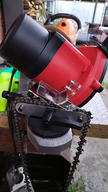 Заточка цепей. Дело было вером, делать было нечего. Лето 2025, севера.