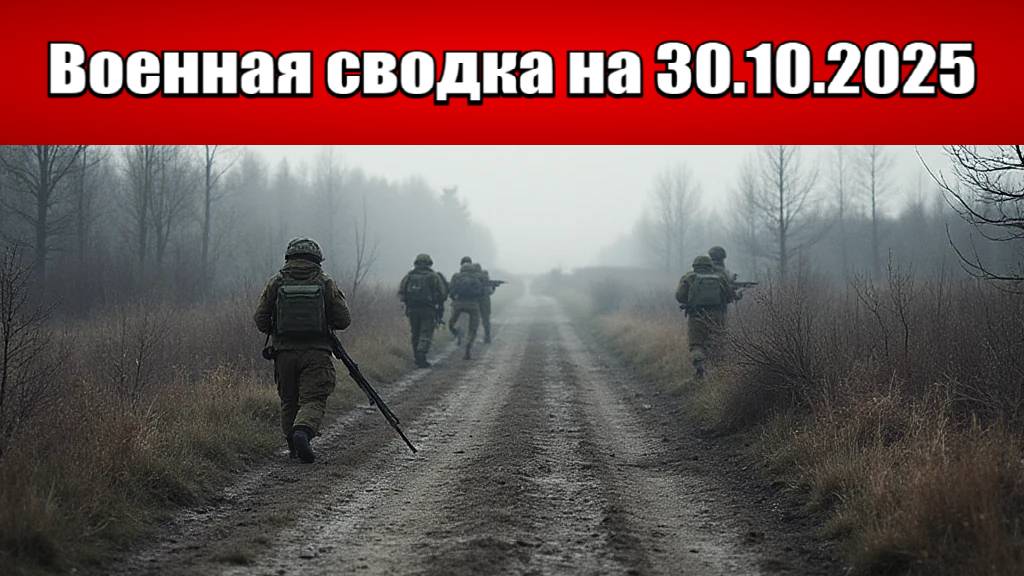 «Покровские клещи сомкнулись. Крушение обороны ВСУ в Купянске!»: Военная сводка на 30.10.2025