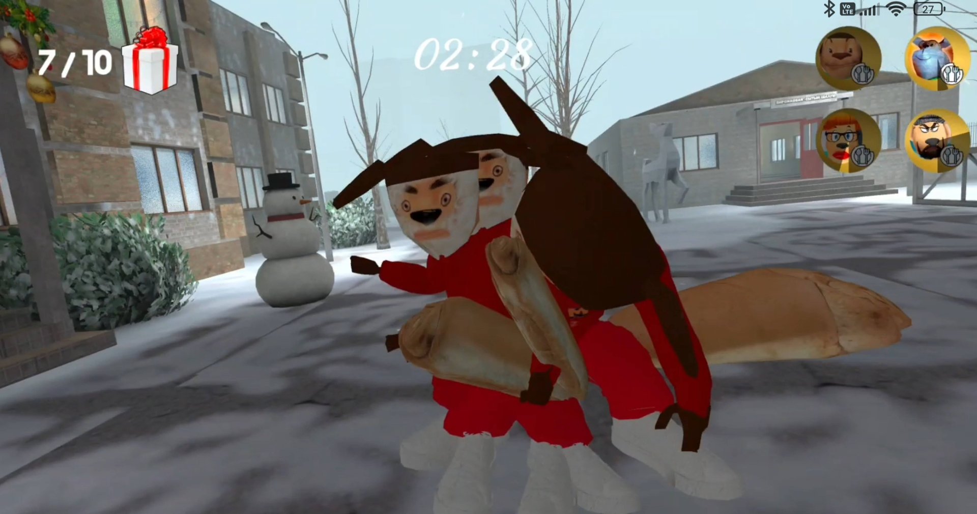 играю разные режимы в пять ночей с Тимохой 4.