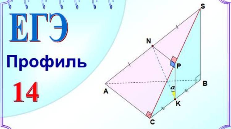 Угол между прямой и плоскостью