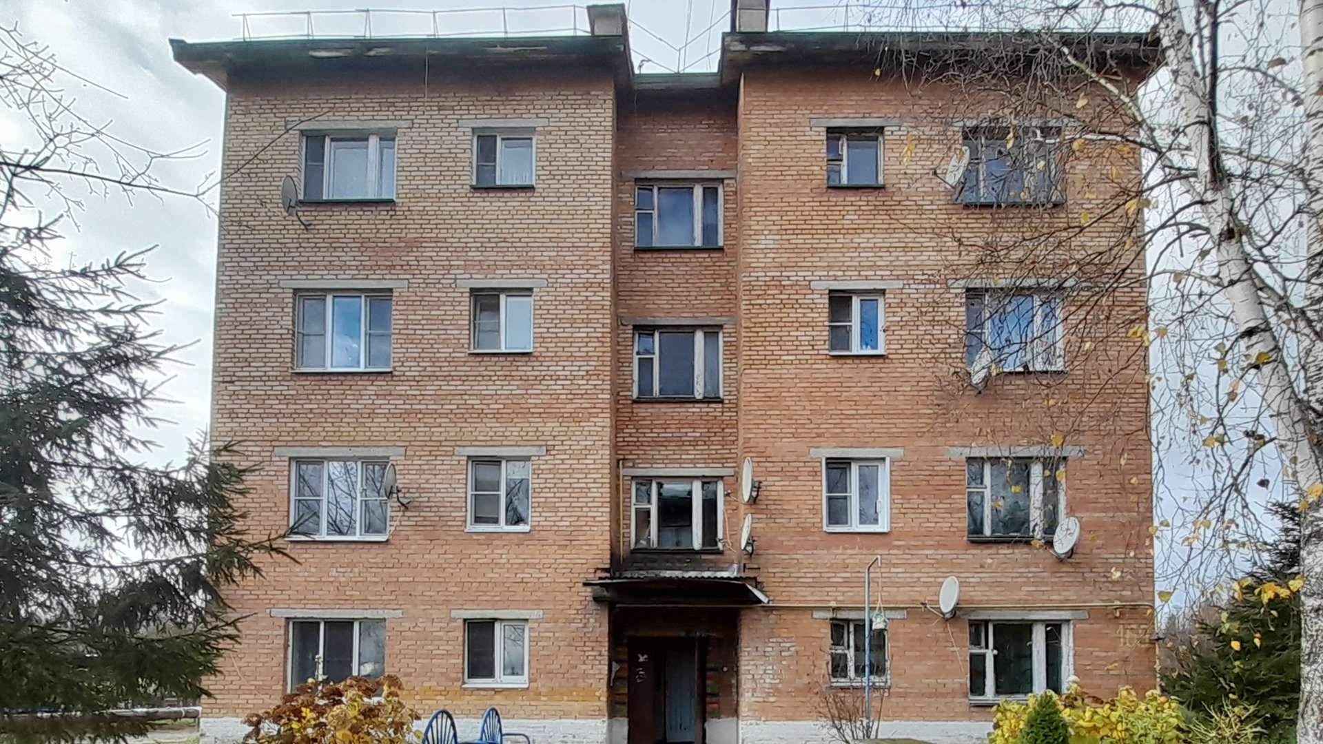 Продается 2х комнатная квартира Калужская область Жуковский р-н с.Троицкое