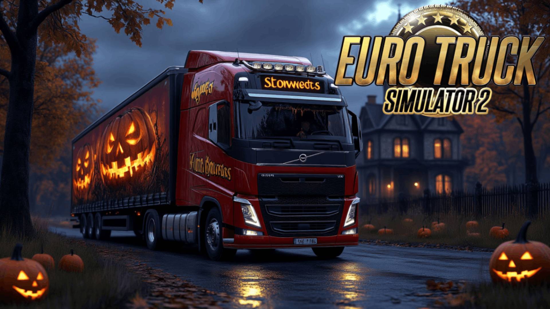 Euro Truck Simulator 2 Событие «Ведьмы из Брэкенрича».