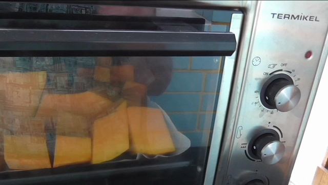 Пробую термостойкий пергамент для запекания тыквы