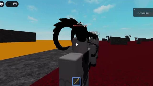 раса адских Козлов в игре Goreblox multiverse sandbox