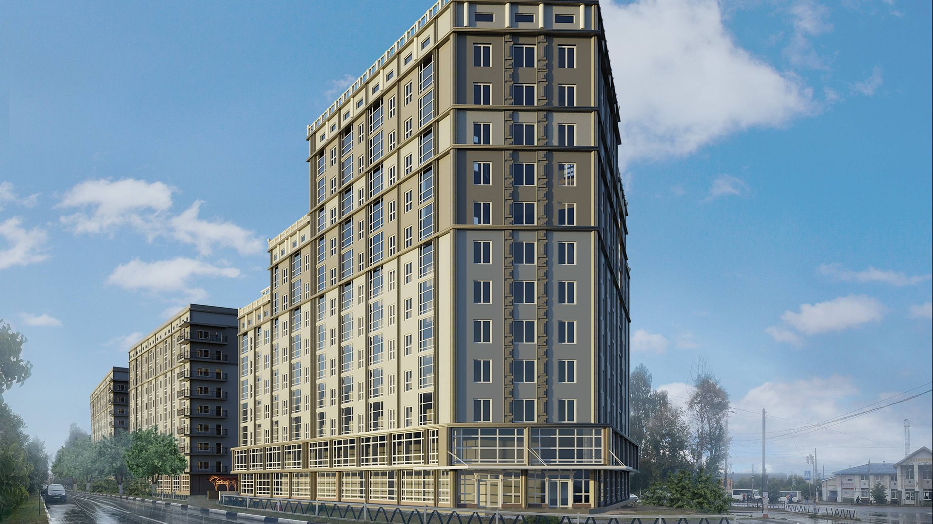 ЖК "Новые высоты". СЗ "Эстетика города". Стройка встала || г. Бор, ул.Крупской, д.26 || Октябрь 2025