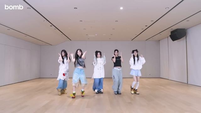 Illit “Jellyos” dance practice|not mirrored