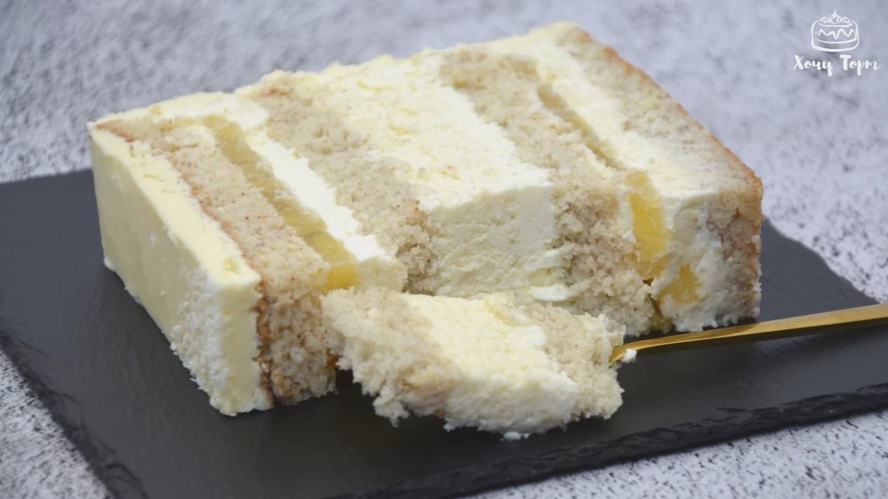 🥥 КОКОСОВЫЙ МУСС для торта: Воздушный, как облако! ☁️