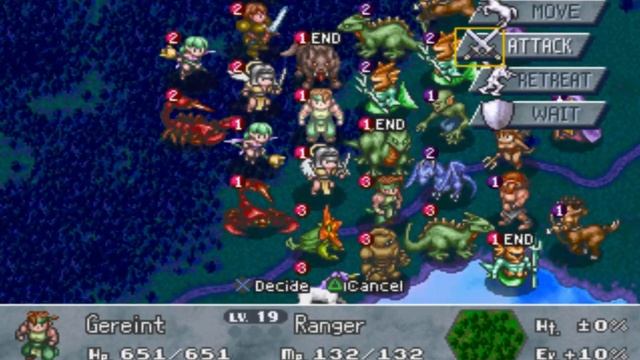 Ретро игра Brigandine  Герои Бригандины (New Almekia) #1