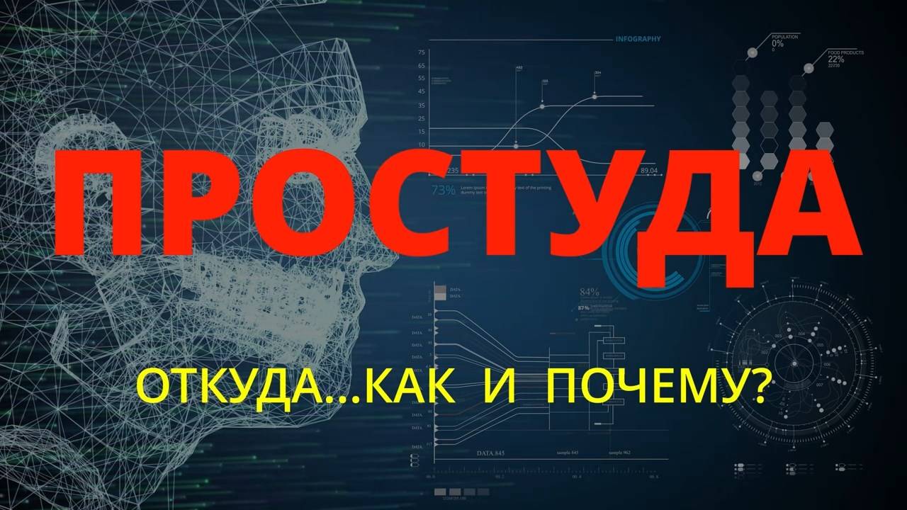 ПРОСТУДА. ОТКУДА... КАК И ПОЧЕМУ ЧАСТЬ 1