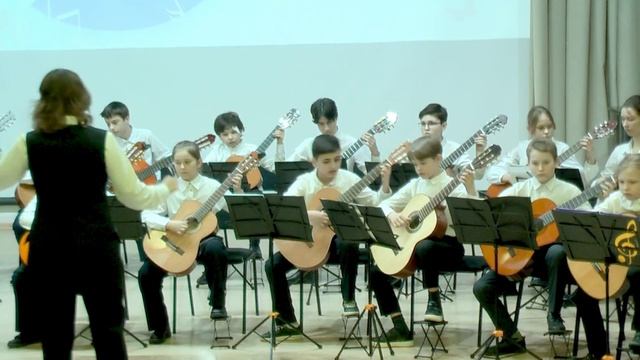 Оркестр гитаристов - Генри Пёрселл "Рондо"