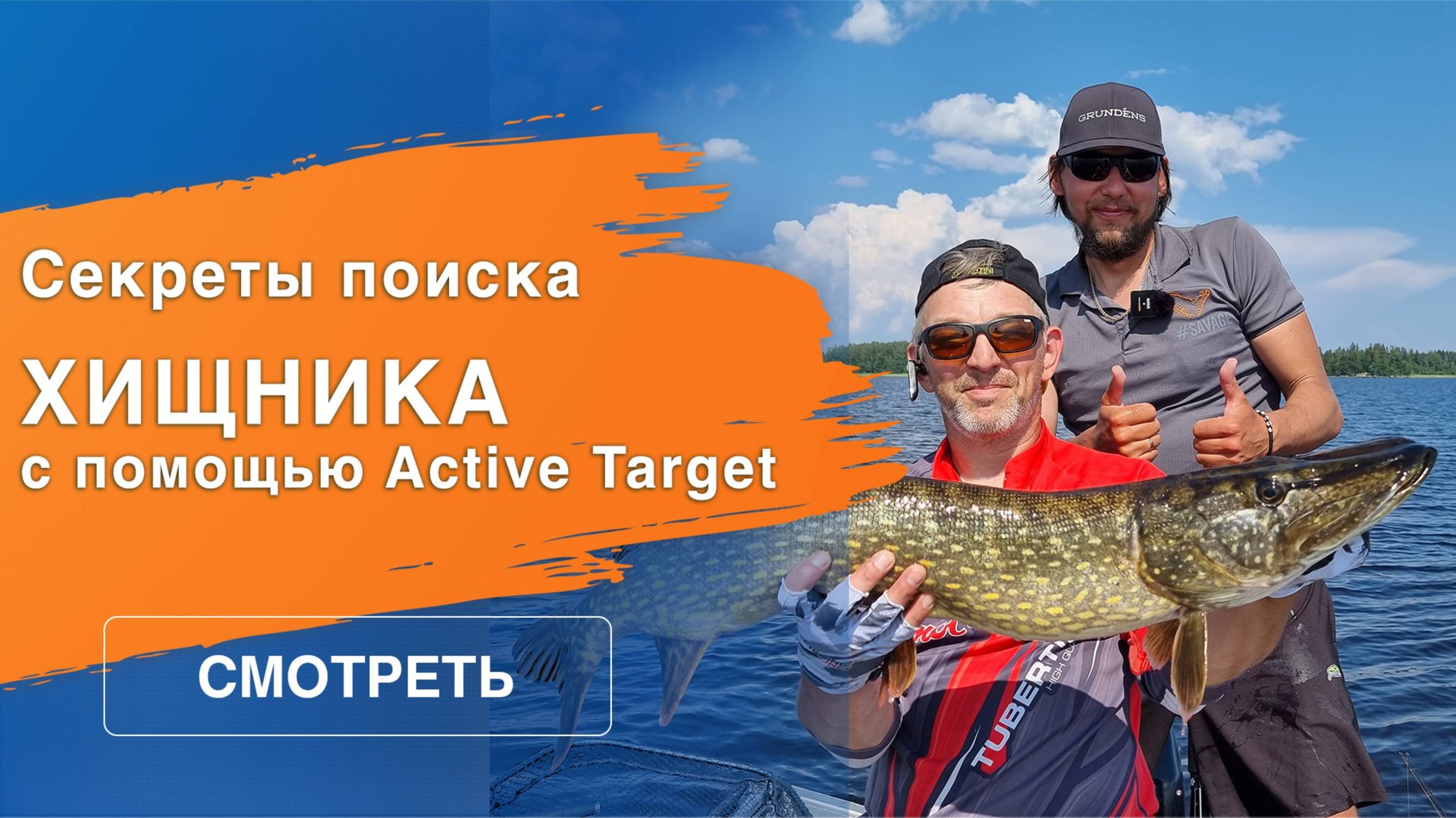Тактика и стратегия ловли хищника с Active Target