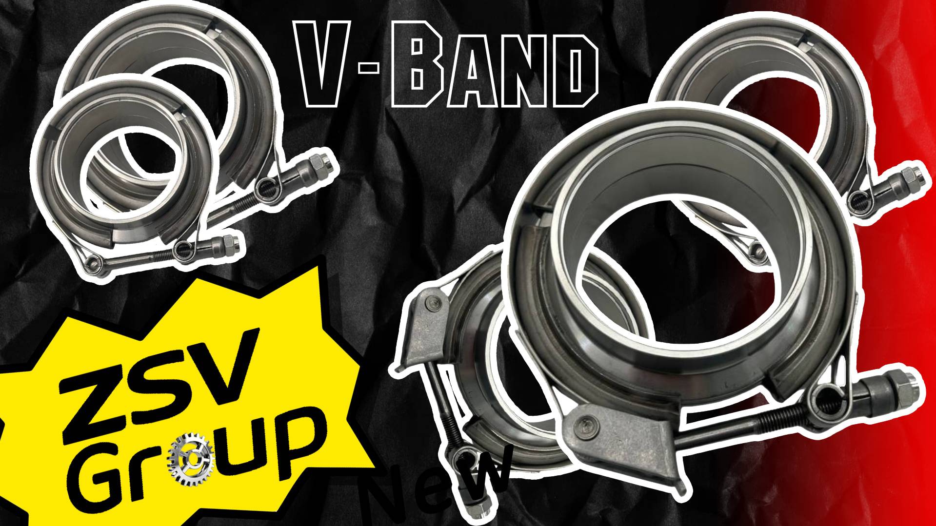 Хомуты V-Band. Обзор от специалиста ZSV Group