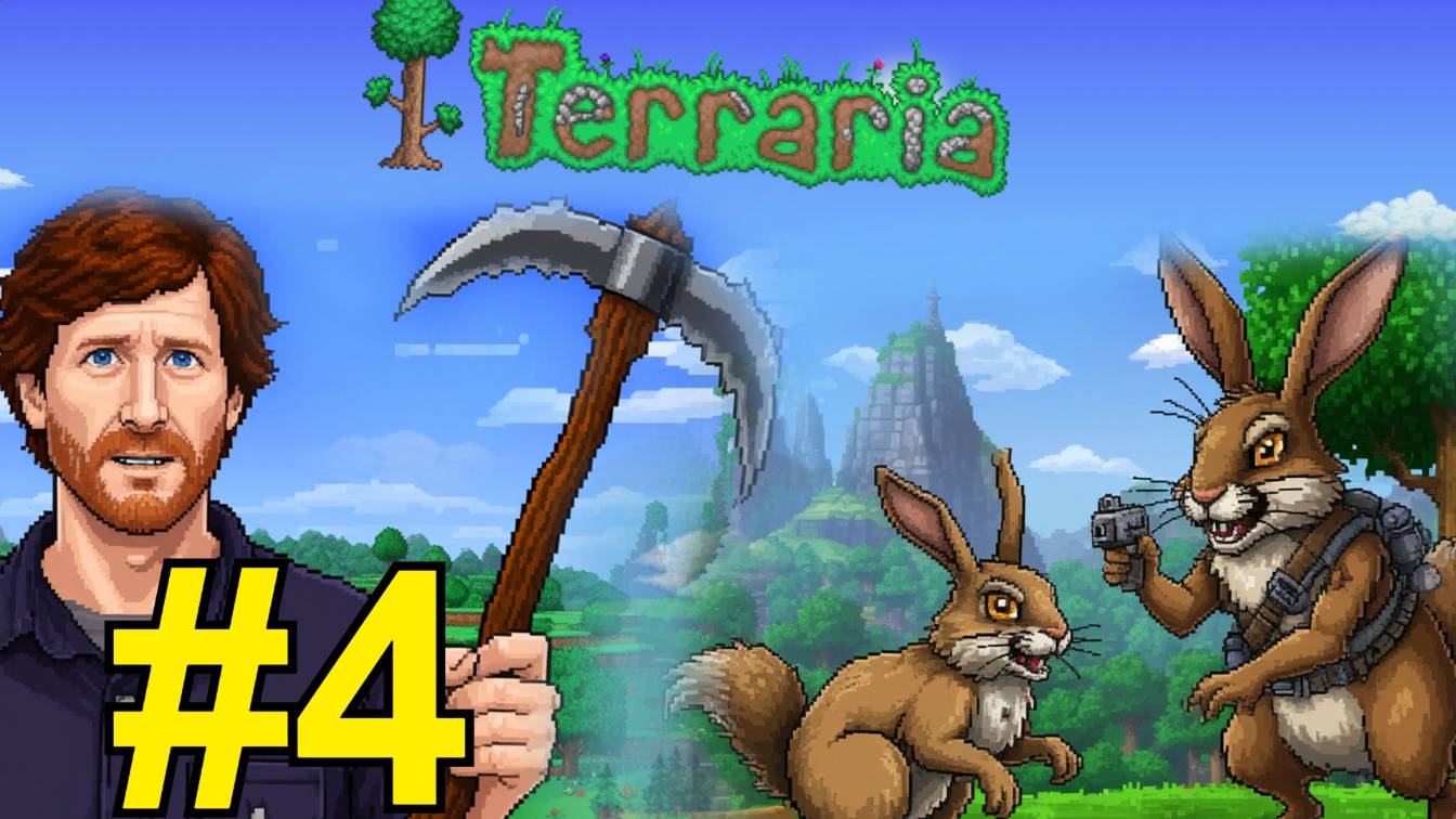 Terraria Прохождение(2025) ч4 Нашёл Золото