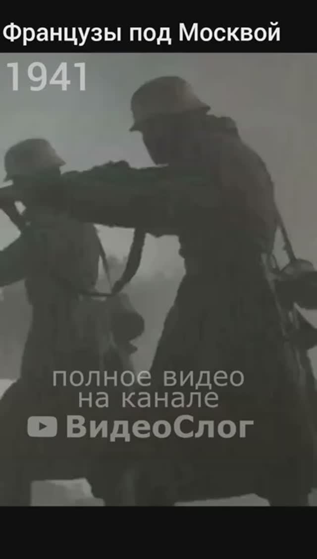 Идиотская атака французов в 1941 году