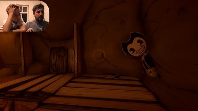 Bendy ВЕРНУЛСЯ глава 4 БЕНДИ Папа спасает БОРИСА