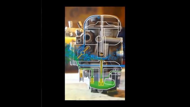 работа вакуумного карбюратора.