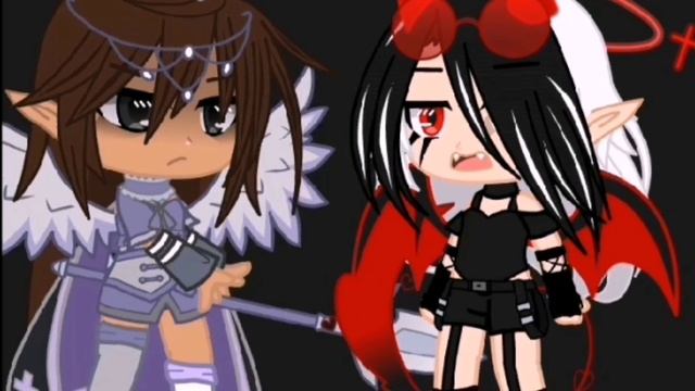 гача клип, каллаб с _{•Caroline •} _