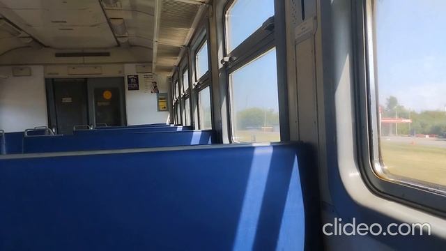 Поездка на электропоезде ЭД4М-0116 № 7206, до станции Саранск-1