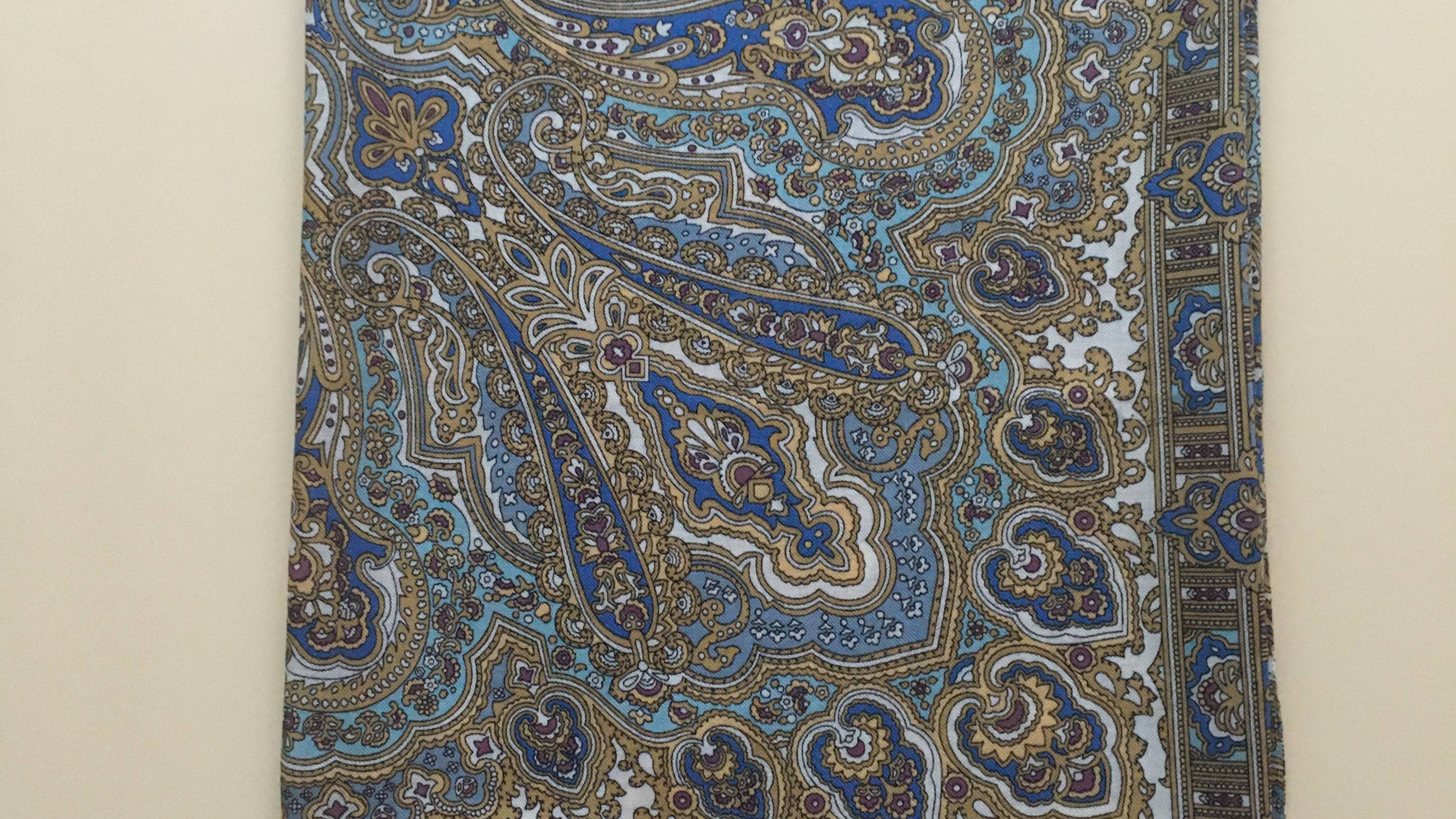 Павловопосадский снуд "Ольга Лабзина" шерстяной