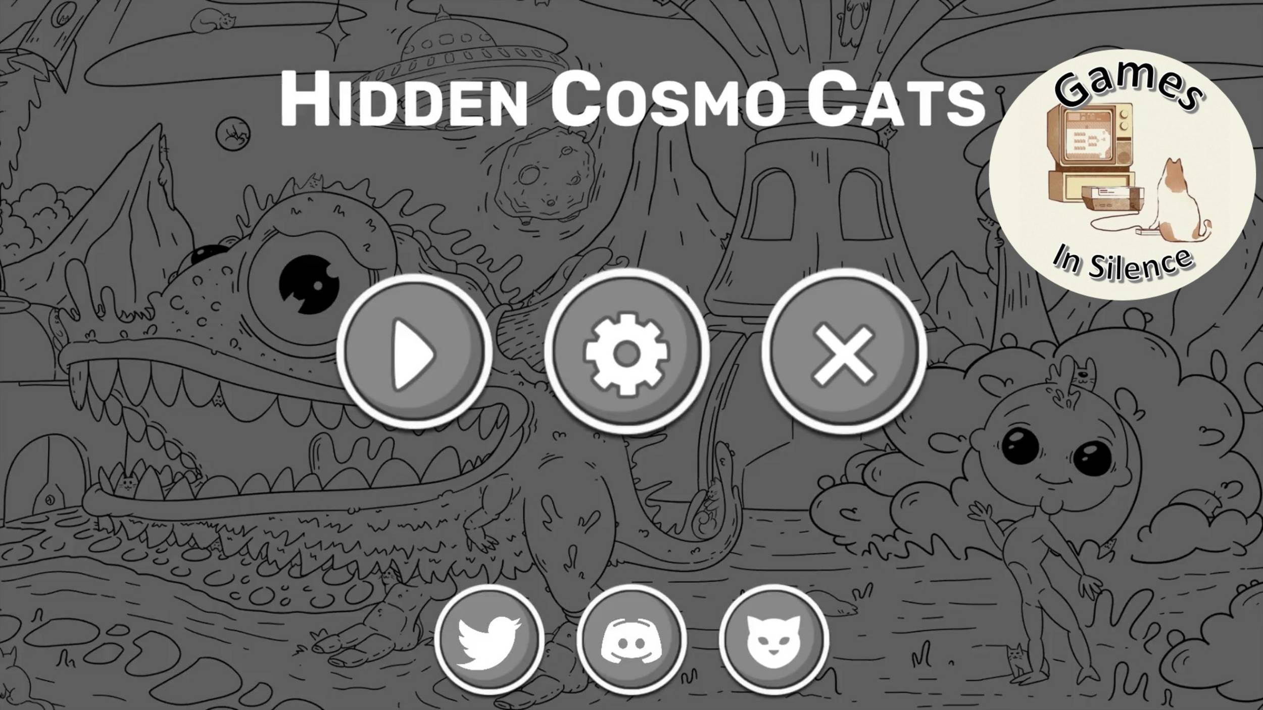 Hidden Cosmo Cats. Walkthrough