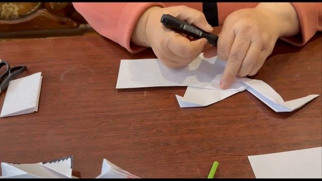 Мастер-класс "Оригами "Аист"" - Новокрасивский СК