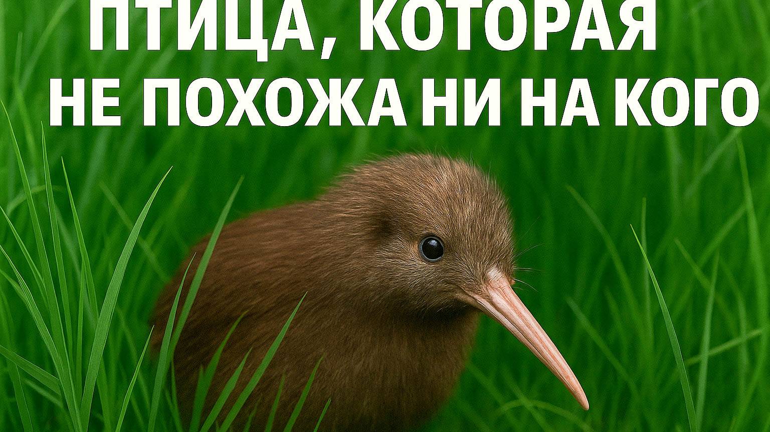 Киви - птица, которая не похожа ни на кого (10 удивительны и интересных фактов)