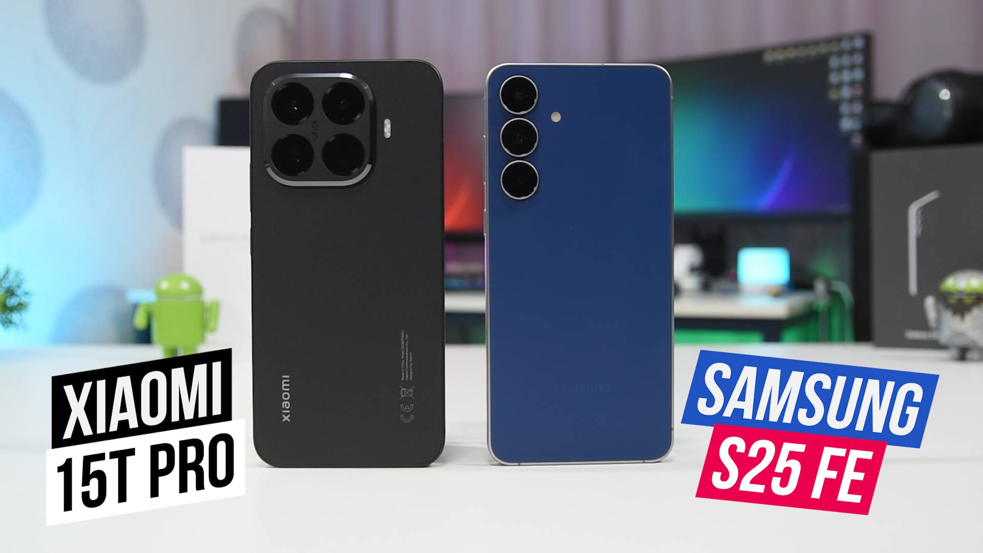 Xiaomi 15T Pro - Samsung Galaxy S25 FE Что выбрать?