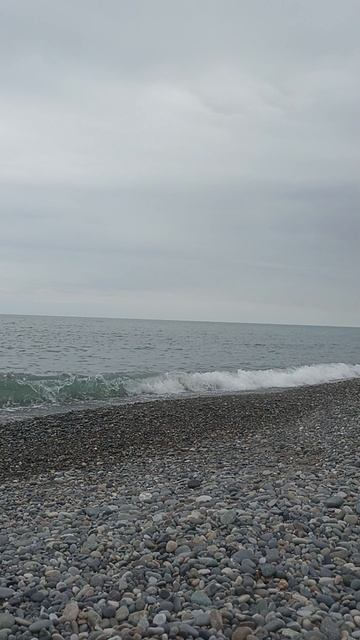 Пляж Цихисдзири в Грузии 13.07.2025