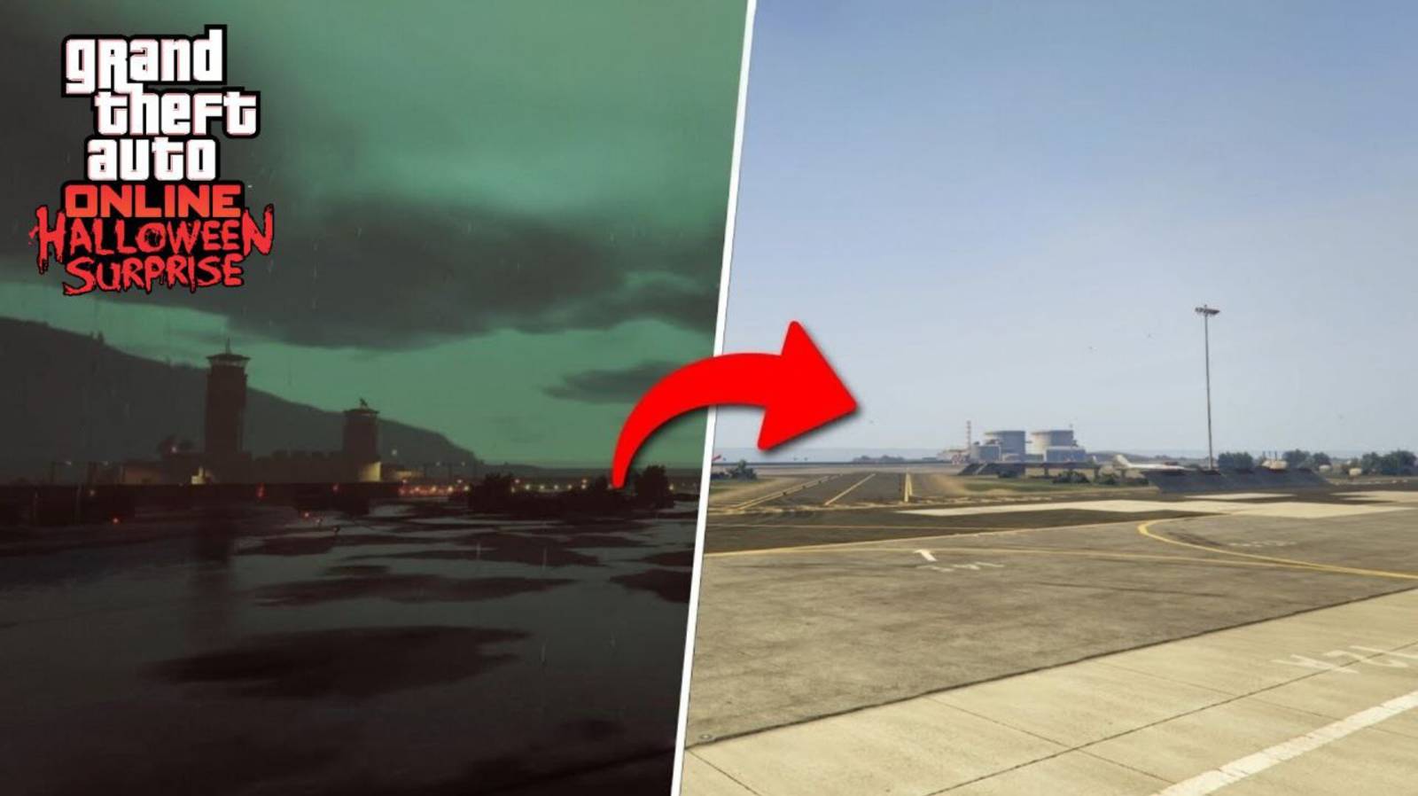 Как убрать Хэллоуин погоду в  GTA Online