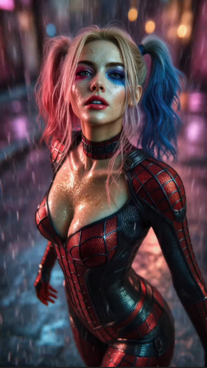 Харли Квинн девушка паук 🕸️