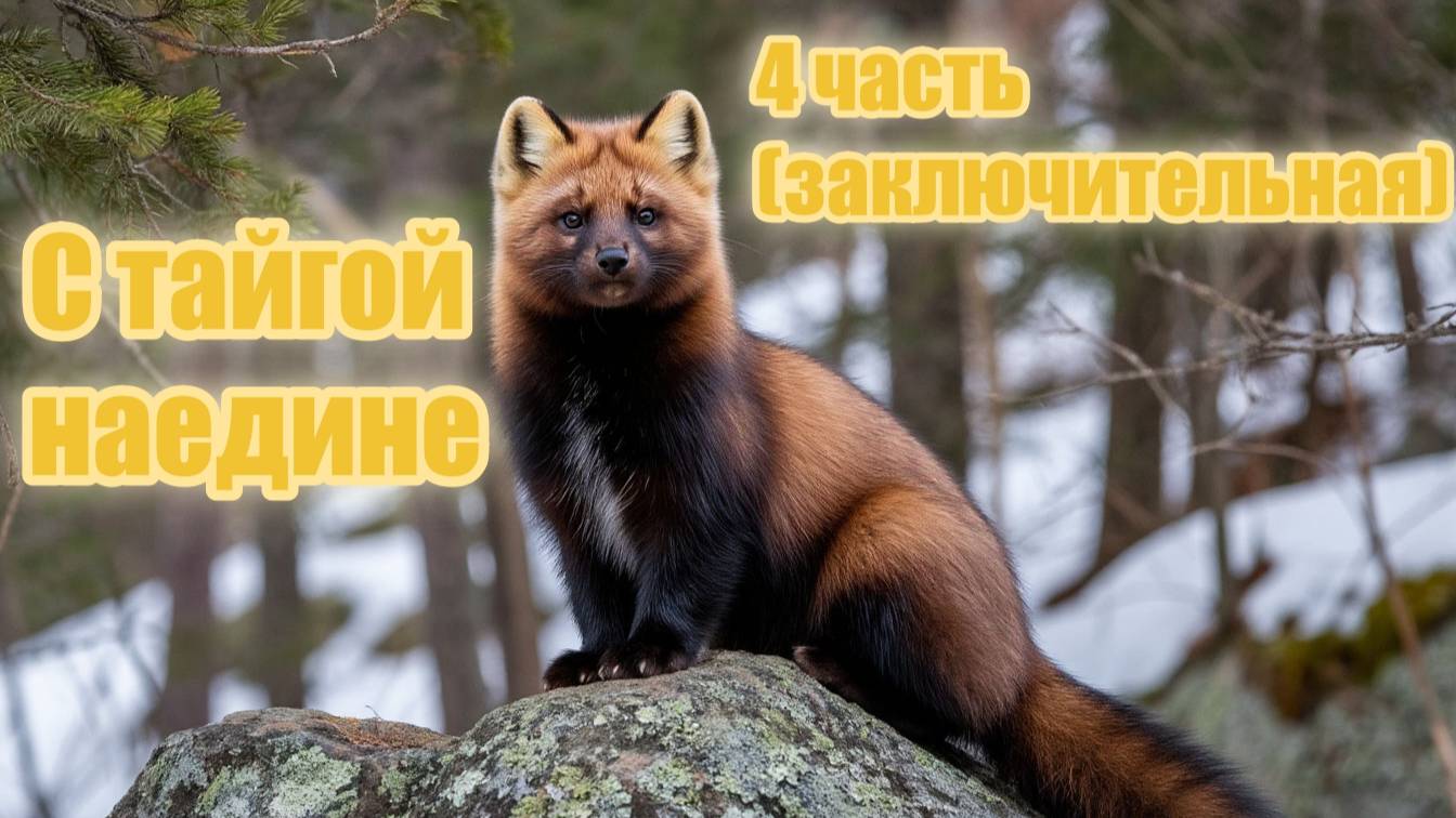 С тайгой наедине 4 часть (заключение)