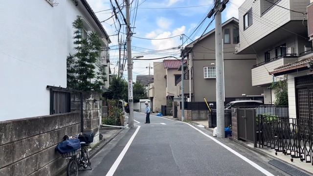 Япония. Прогулка по кварталу Кита Магомэ в районе Ота, Токио